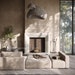 Soho Fireplace Mantel Surround Cast Stone Modern - Etsy