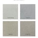 Four Cast Stone Color Samples - Etsy