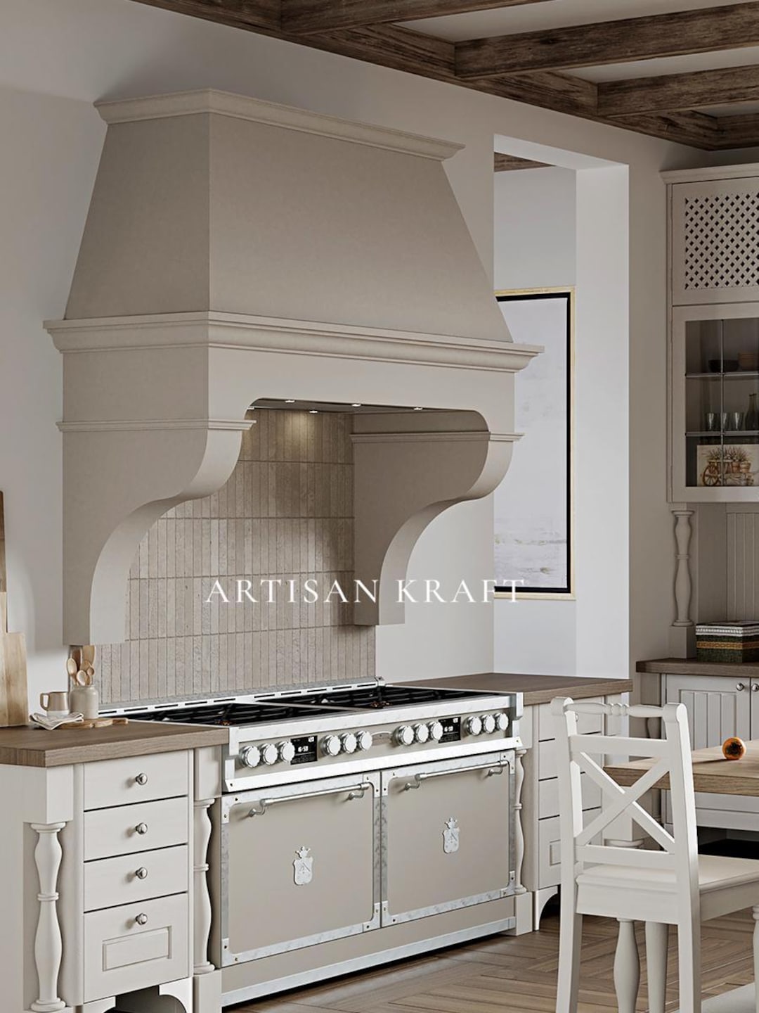 French Cast Stone Kitchen Range Hood - Etsy