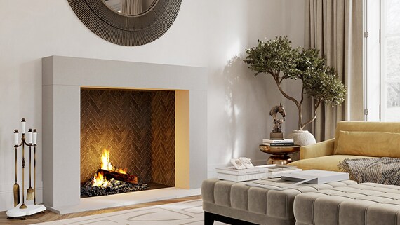 Transitional Stone Fireplace Mantels 13 Stunning Fireplace Accent Wall