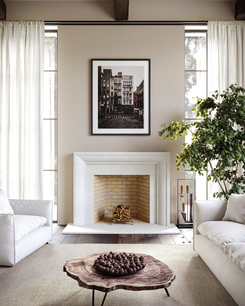 Nashville Cast Stone Fireplace Mantel Surround - Etsy