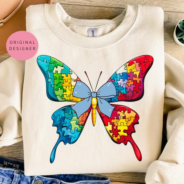 Autism Butterfly - Etsy