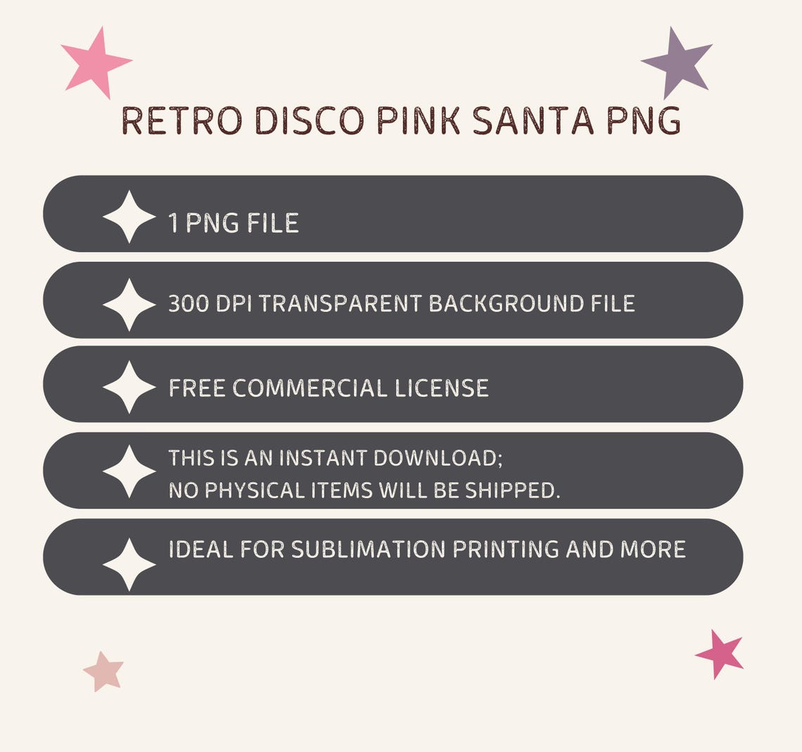 Vintage Santa Png Disco Santa Png Retro Santa Png Christmas Png Santa ...