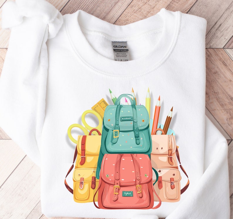 Back to School Png Backpack Clipart School Supplies School Clipart ...
