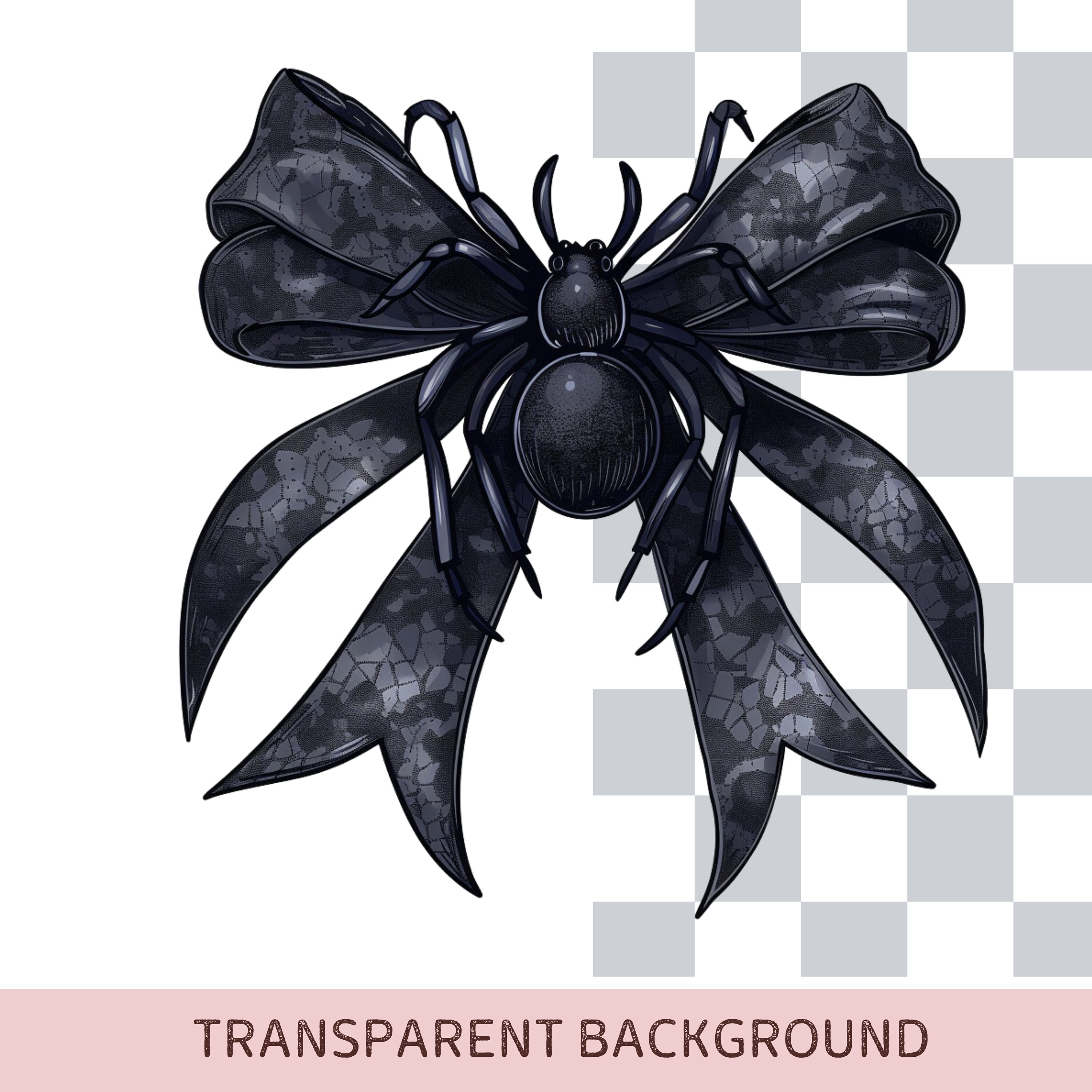 Coquette Spider, Halloween Png, Dark Coquette, Gothic Girly, Creepy ...
