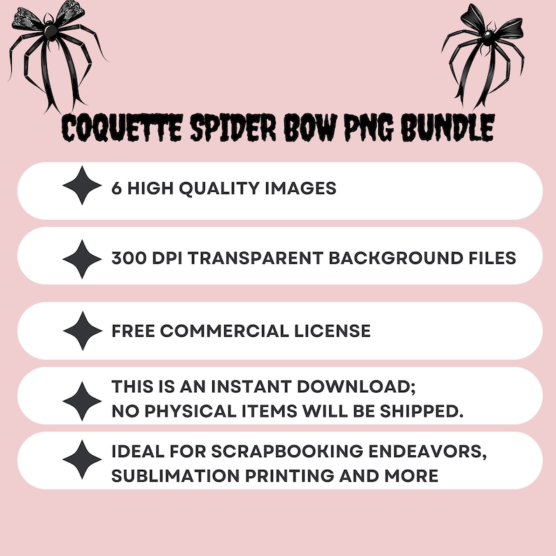 Coquette Spider, Halloween Png, Dark Coquette, Gothic Girly, Creepy ...