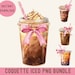 Coquette Iced, Ice Coffee Lovers, Downloaded Png, Sublime Designs ...