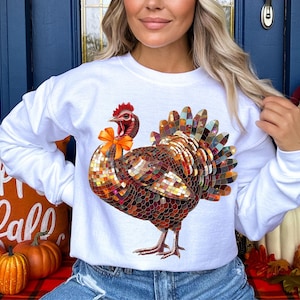 Thanksgiving Turkey Png Fall Png Disco Png Retro Thanksgiving Png ...
