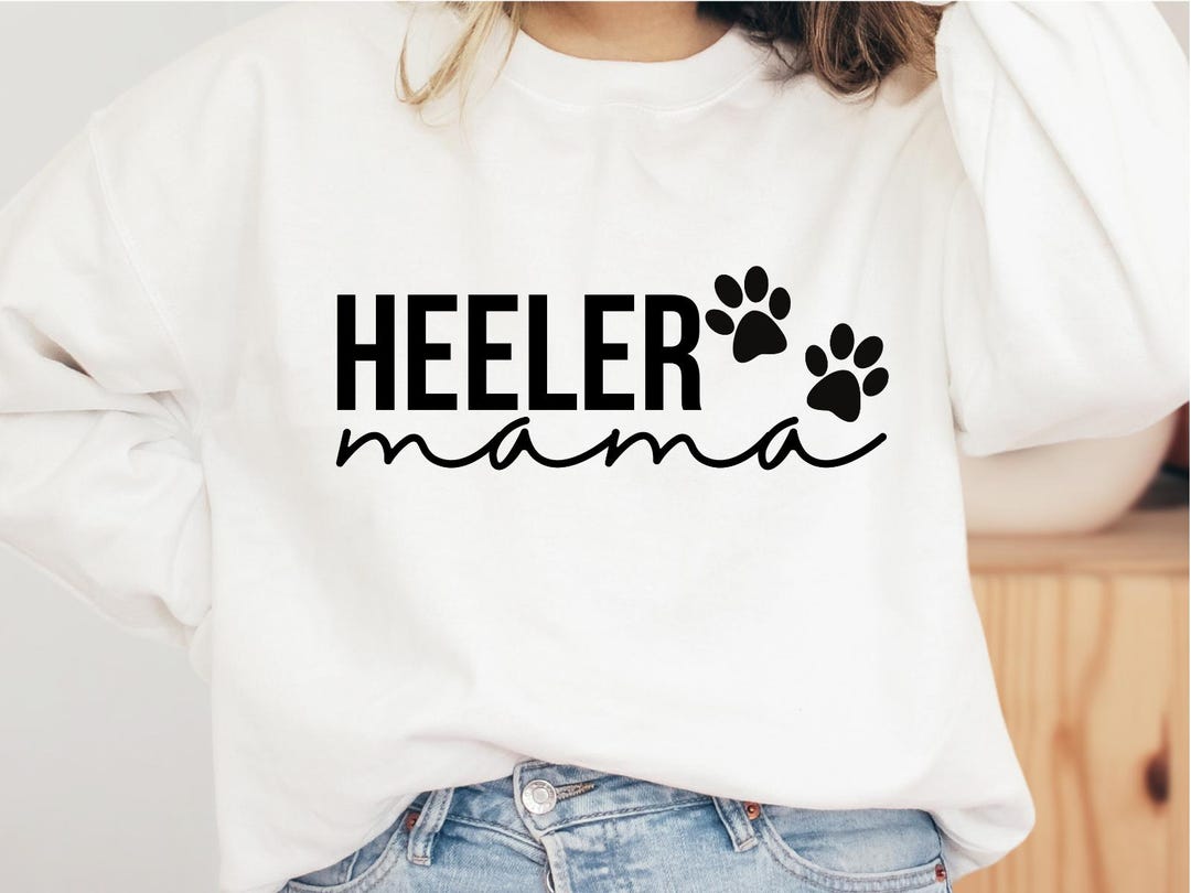 Heeler Mom Png, Heeler Mama Gift Png, Dog Lover Png, Dog Mom Shirt ...