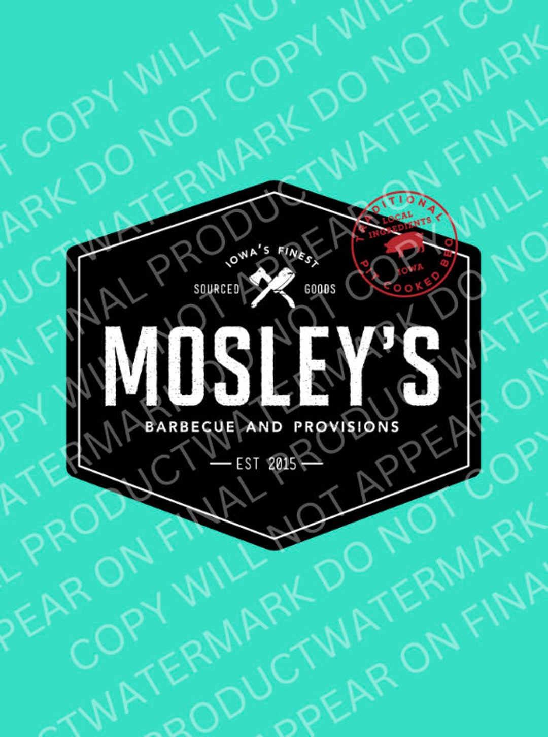 Mosley's Classic Logo Poster | Digital Download - Etsy
