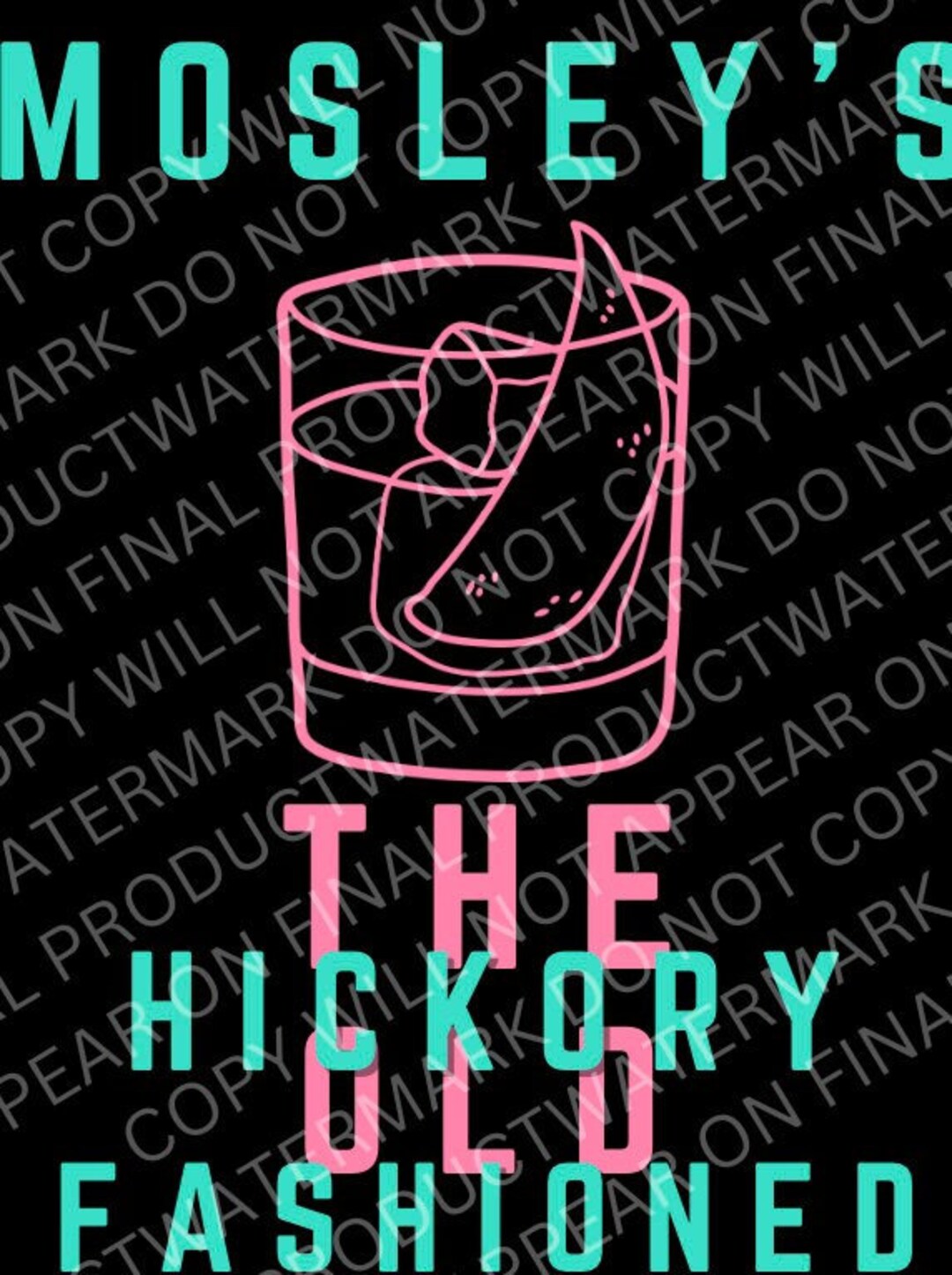 Mosley's Hickory Old Fashioned Poster | Digital Download - Etsy