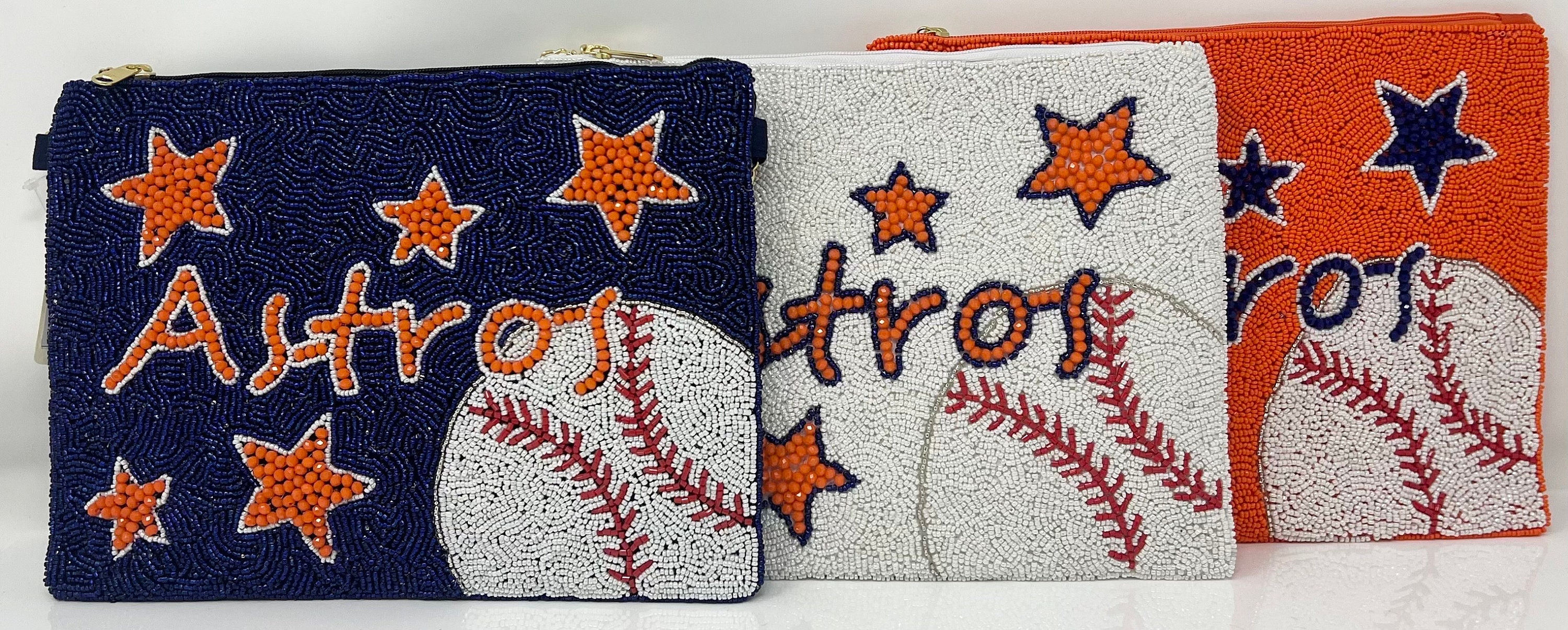 Houston Astros Beaded Purse/crossbody Gift Houston Astros Space City ...