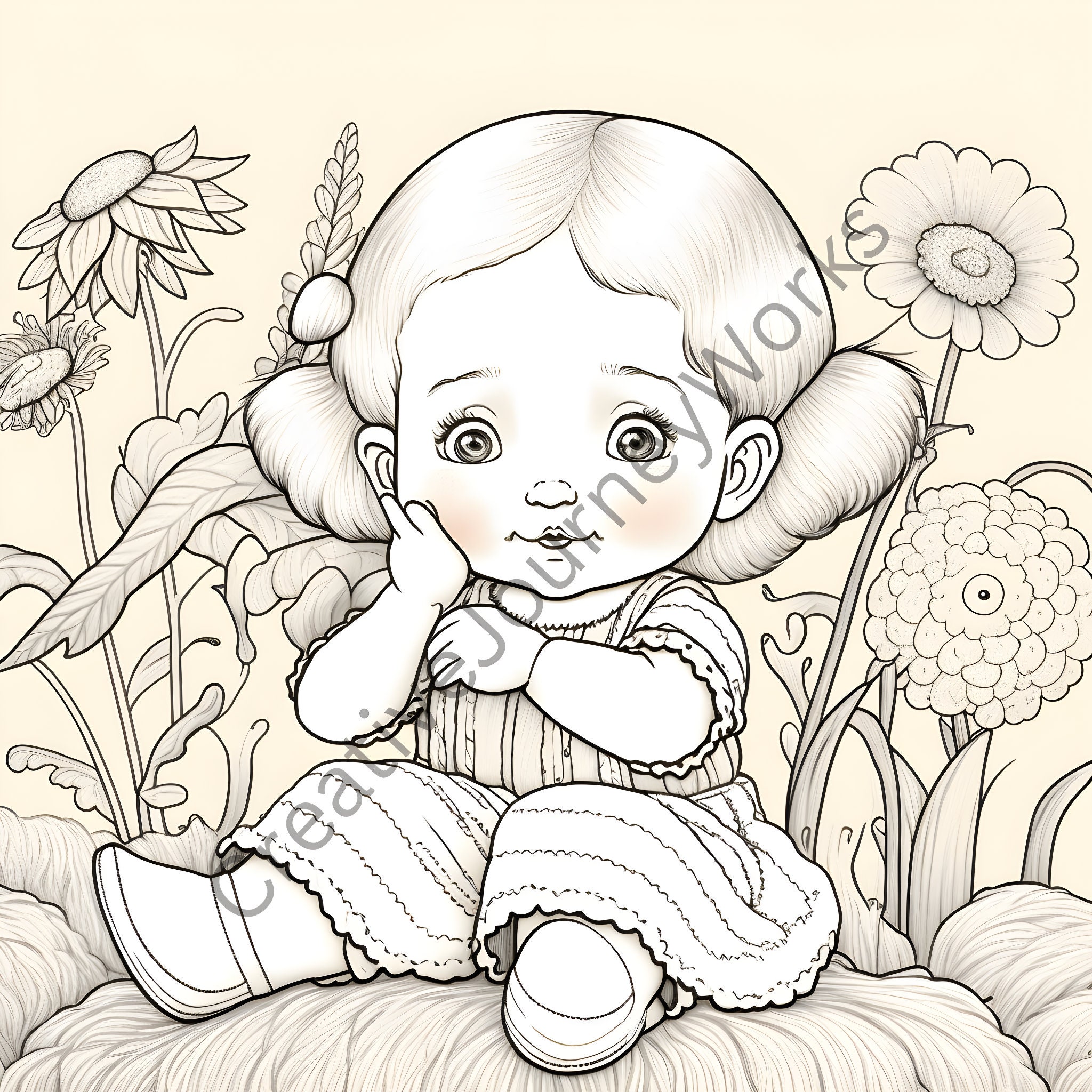 Magical Midjourney Coloring Pages - Cute Designs for Relaxation ...