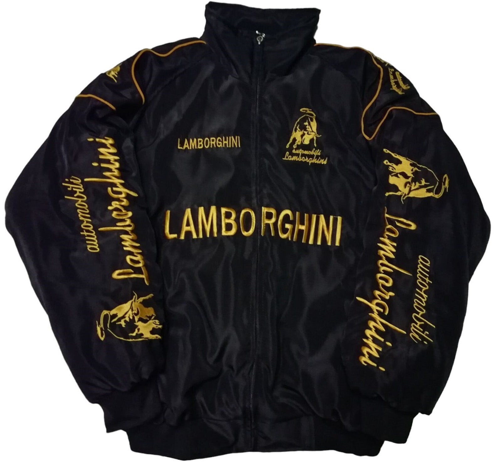 Lamborghini F1 Racing Bomber Jacket Y2K Embroidered Unisex - Etsy UK