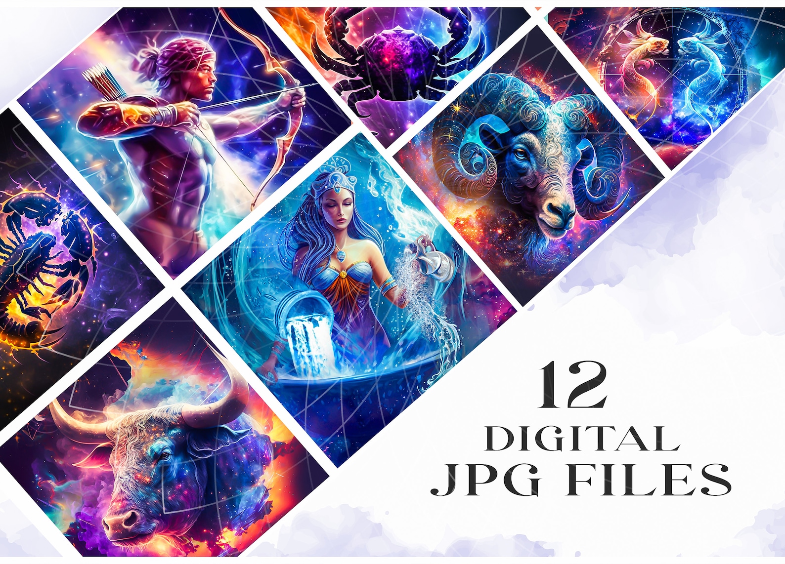 Astrology Zodiac Horoscope Signs Clipart Design Images 12 Zodiac Signs ...