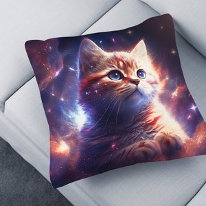 Space Cats Animals in Space Galaxy Cosmic Cute Cat Digital Art Fantasy ...