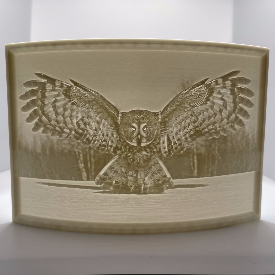 Personalized Lithophane 3D Printed Custom Light Image - Etsy