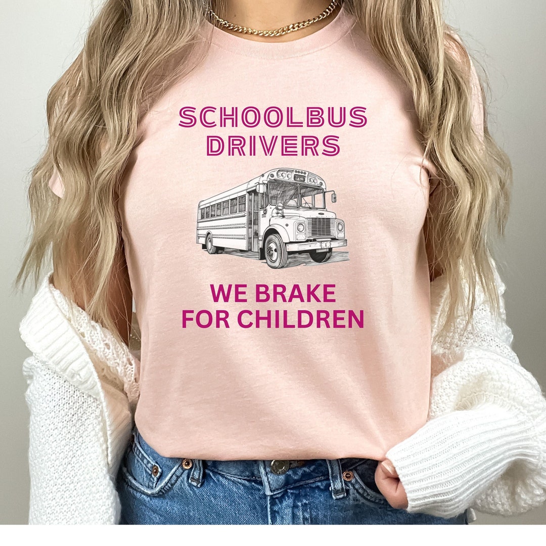 Magic School Bus Driver Break for Children Gift T-shirt Wheels - Etsy