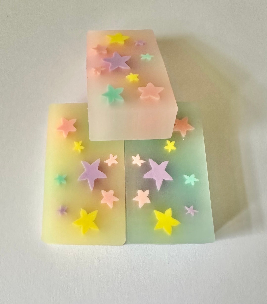 Stars Erasers - Etsy