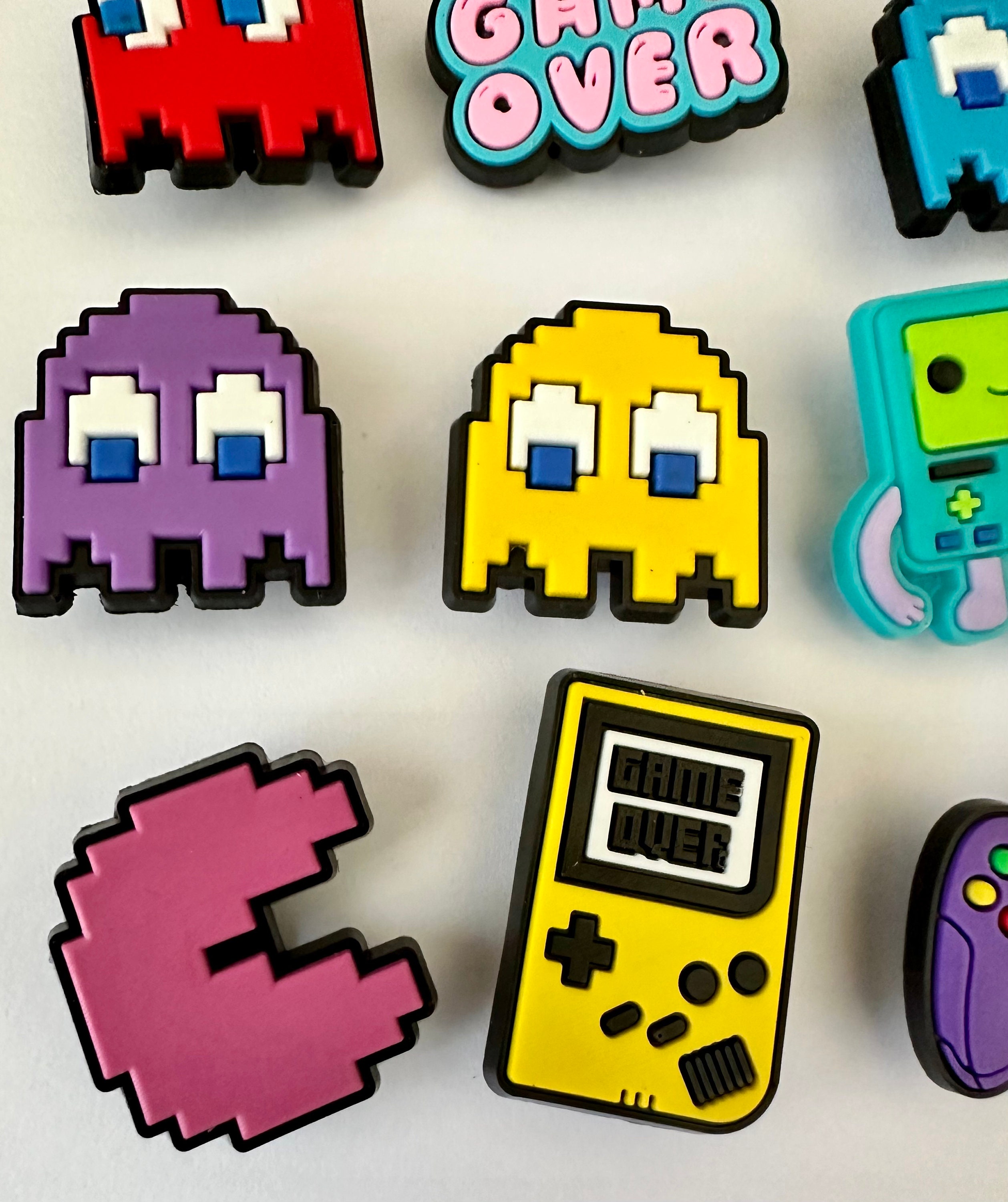PAC MAN Shoe Charms 16 Pieces - Etsy