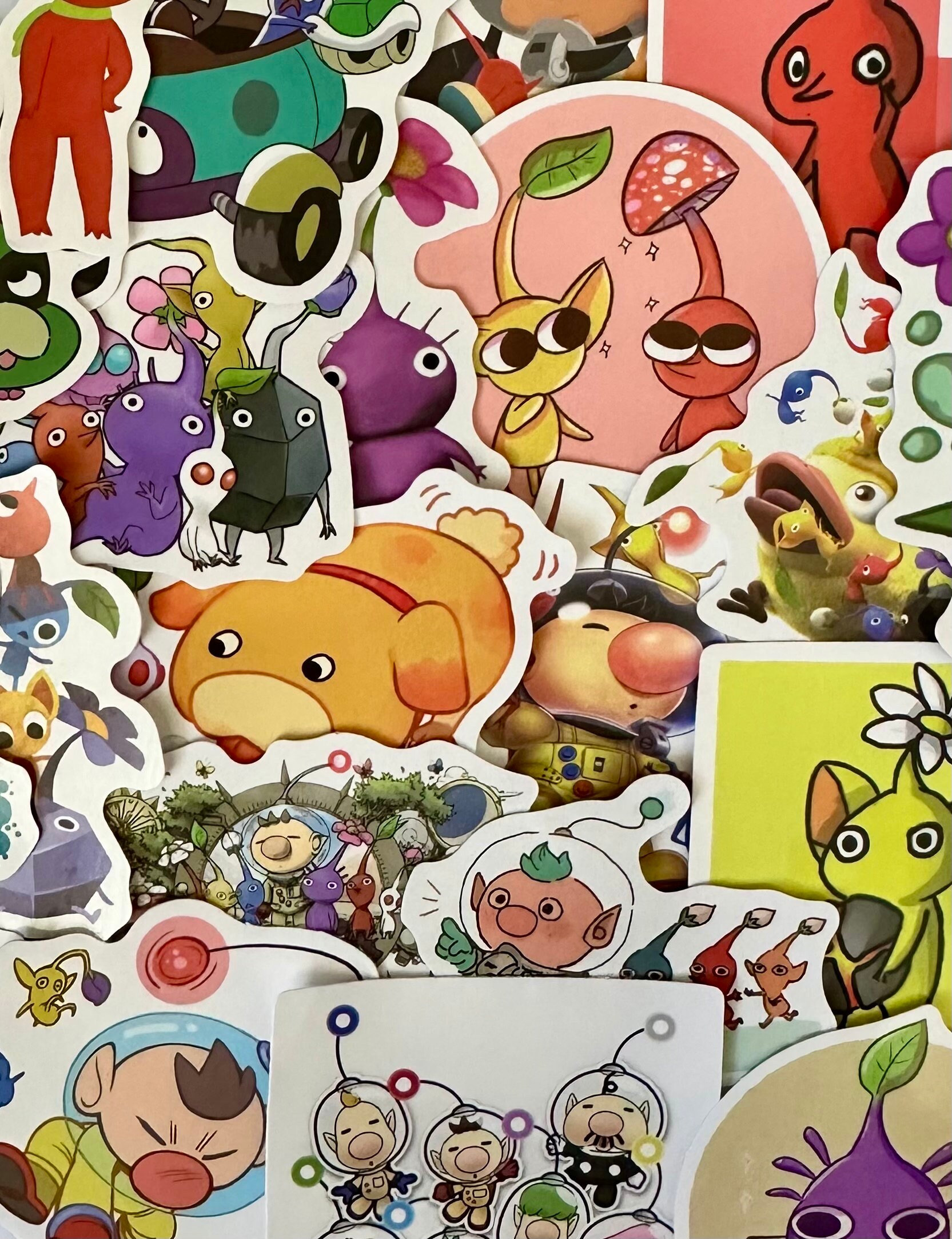 20 Pieces Pikmin Stickers Waterproof - Etsy
