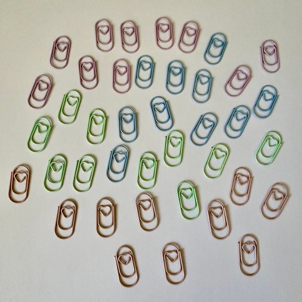 Shaped Paper Clips - Etsy