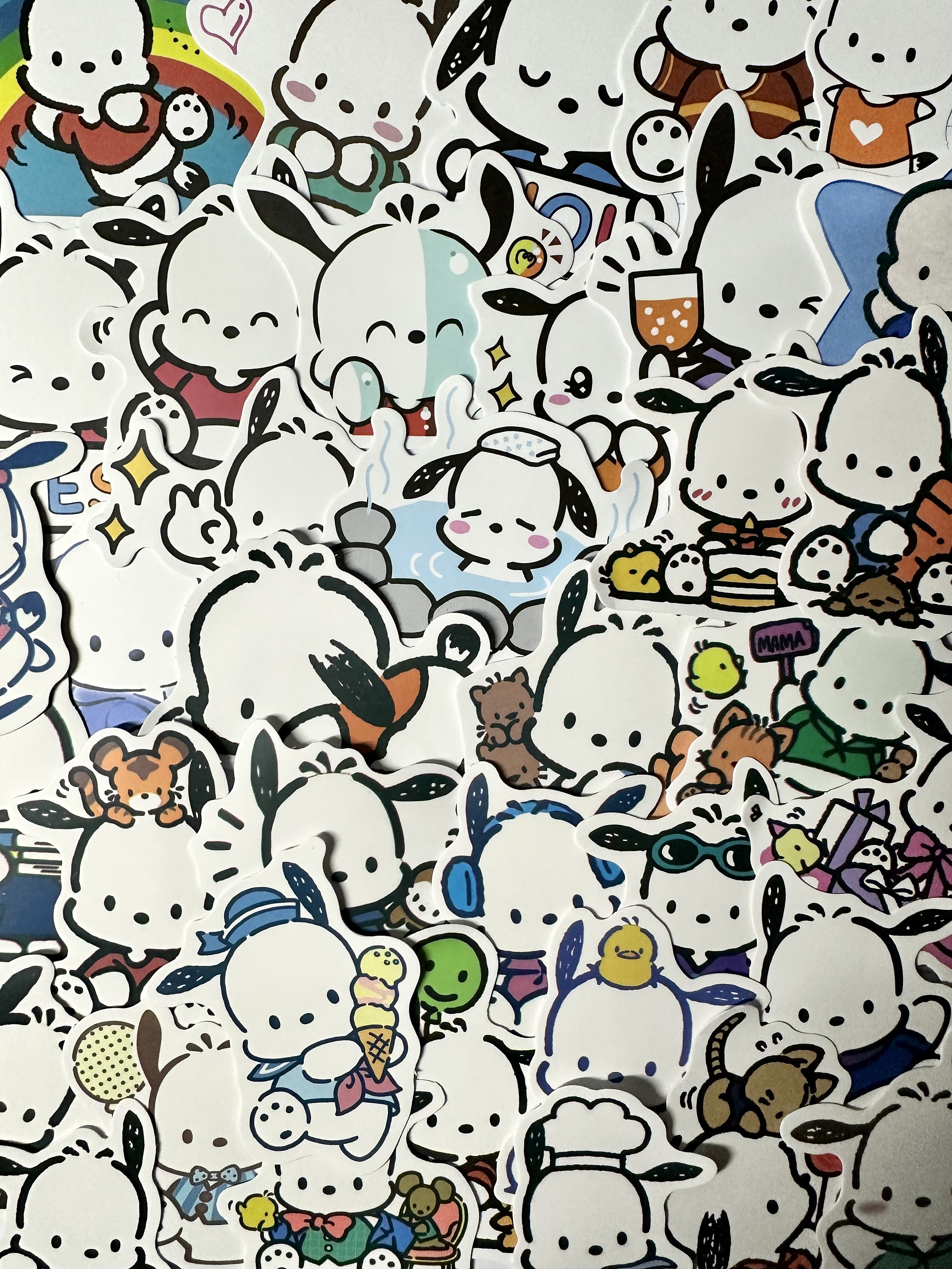 20 Pieces Kawaii Pochacco Stickers Waterproof - Etsy
