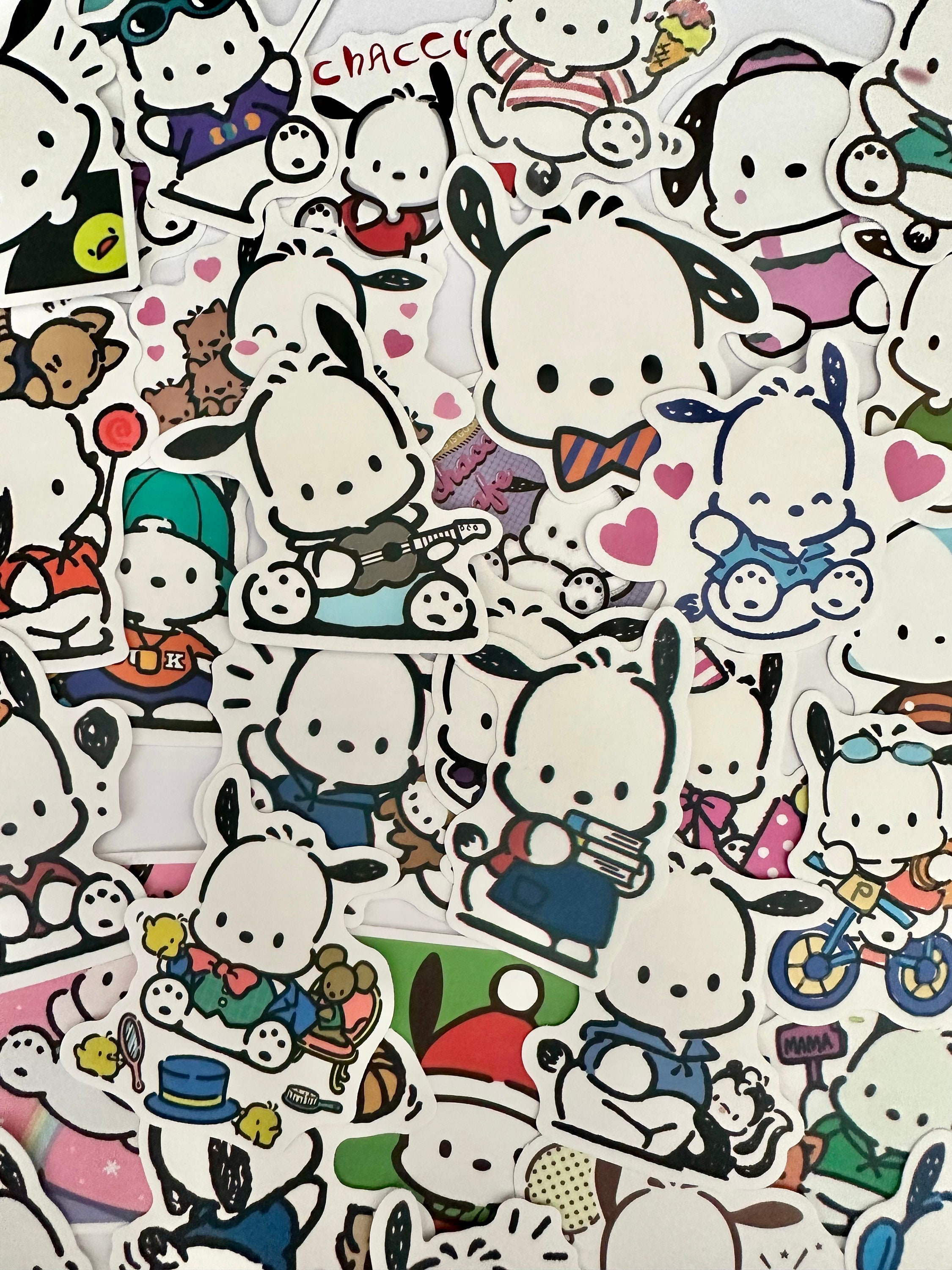 20 Pieces Kawaii Pochacco Stickers Waterproof - Etsy