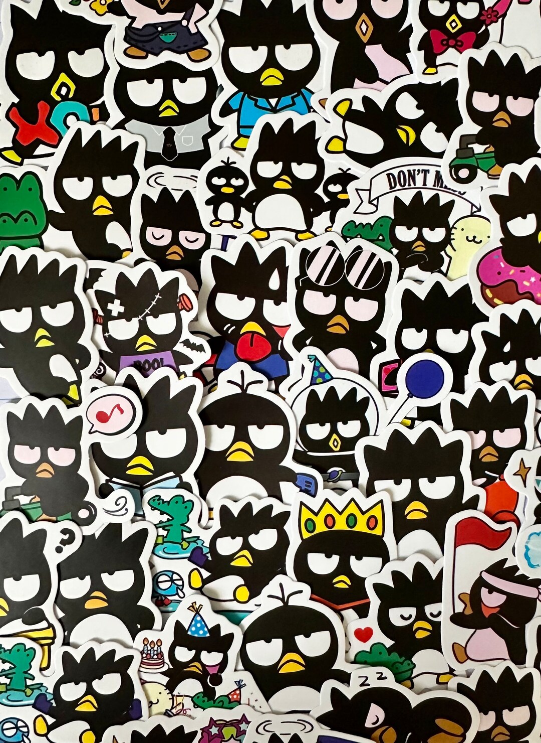 20 Pieces Kawaii Badtz-maru Stickers | Waterproof - Etsy