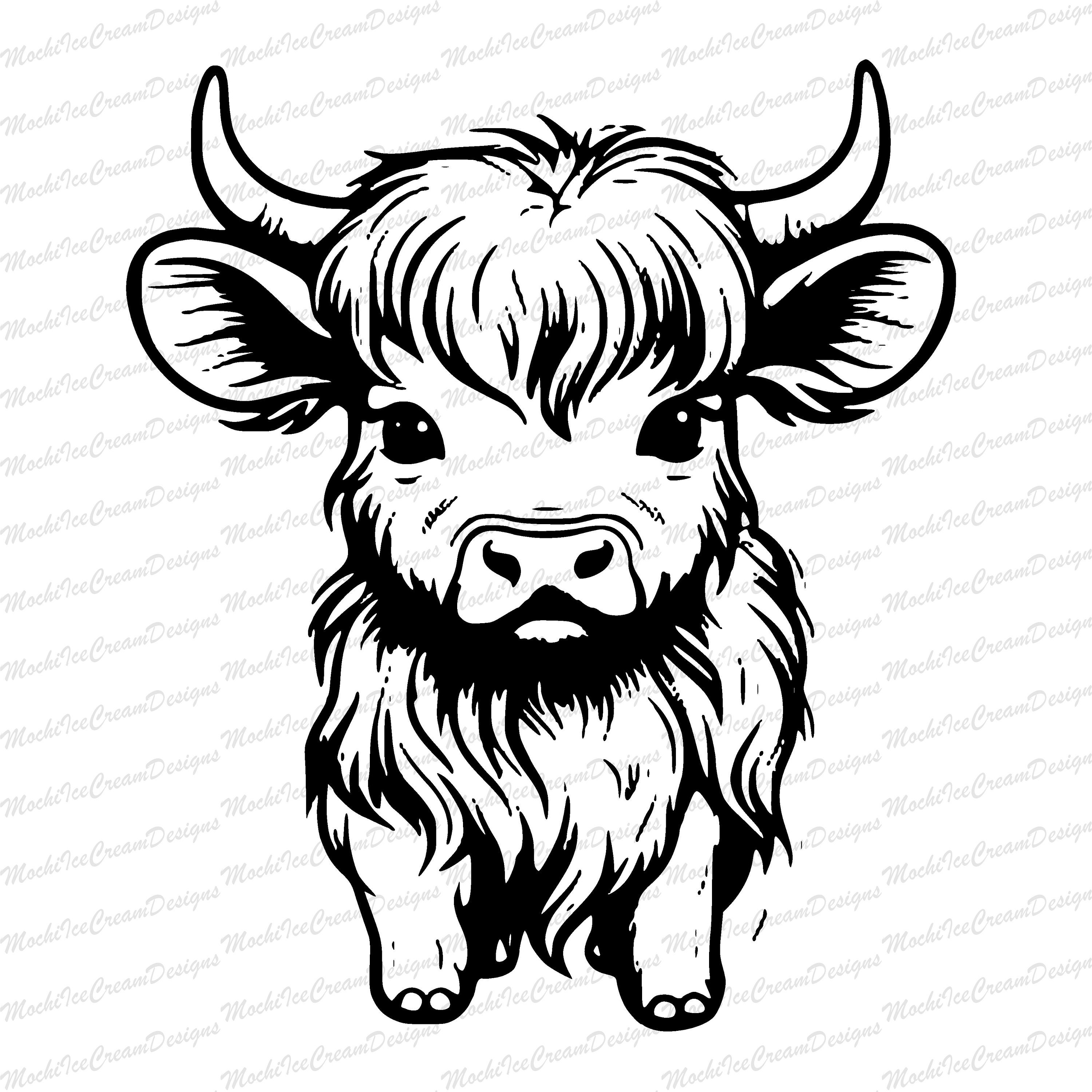Cute Highland Cow Sitting Svg Png Highland Cow Svg Cow Svg - Etsy Australia