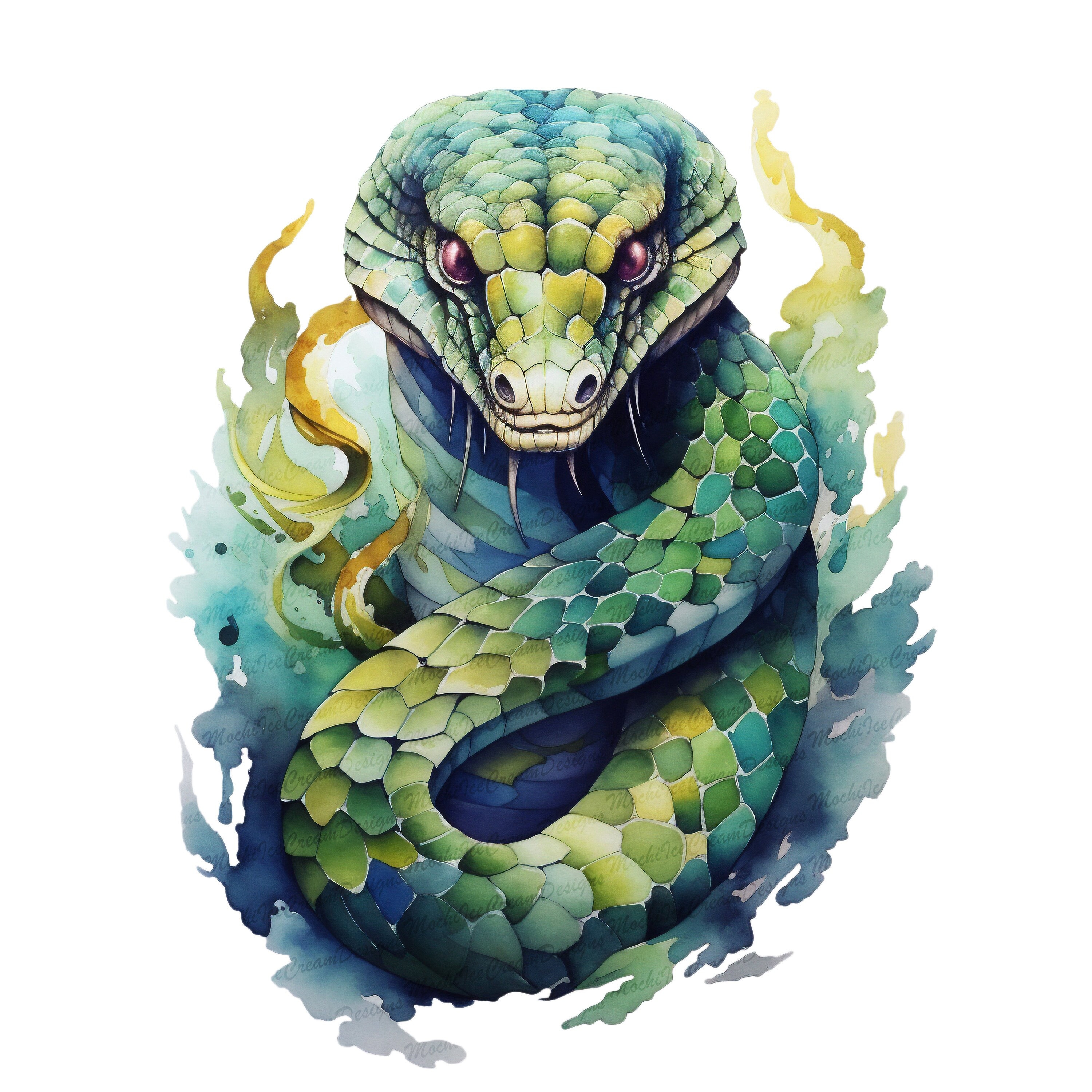 Snake PNG Snake File for Sublimation Snake Clipart Design for - Etsy