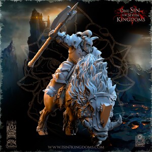 Nesta Orc Boar Riders sword Halberd or Maces by - Etsy