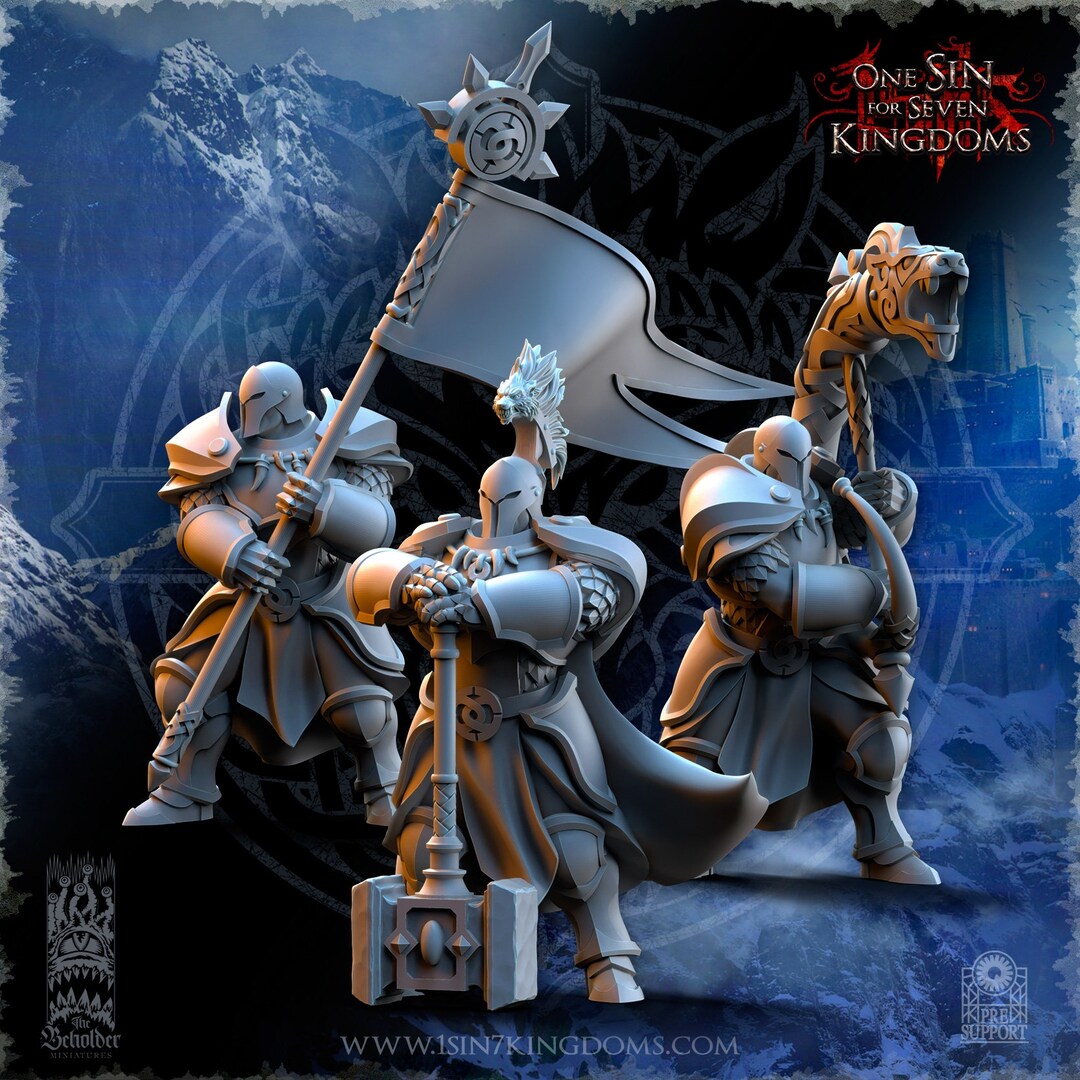 Stormwolves Sunderers Command by Thebeholderminiatures - Etsy