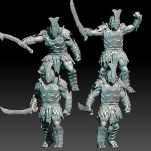 Pale Legion Iron Fang Orcs modular by Kzkminis - Etsy