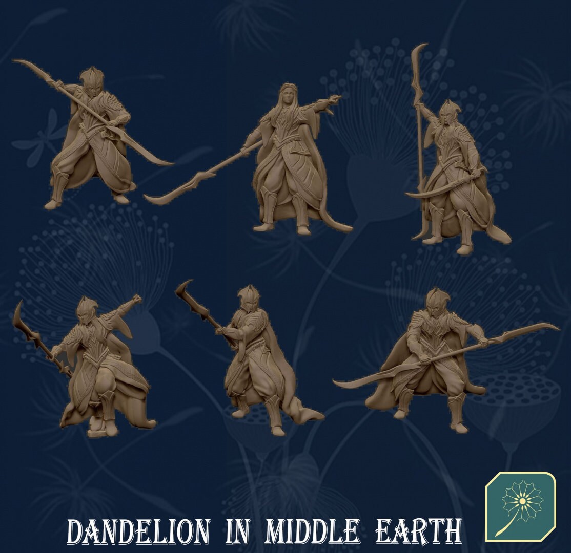 Woodland Elves War Glaives 12 in a Squad - Etsy