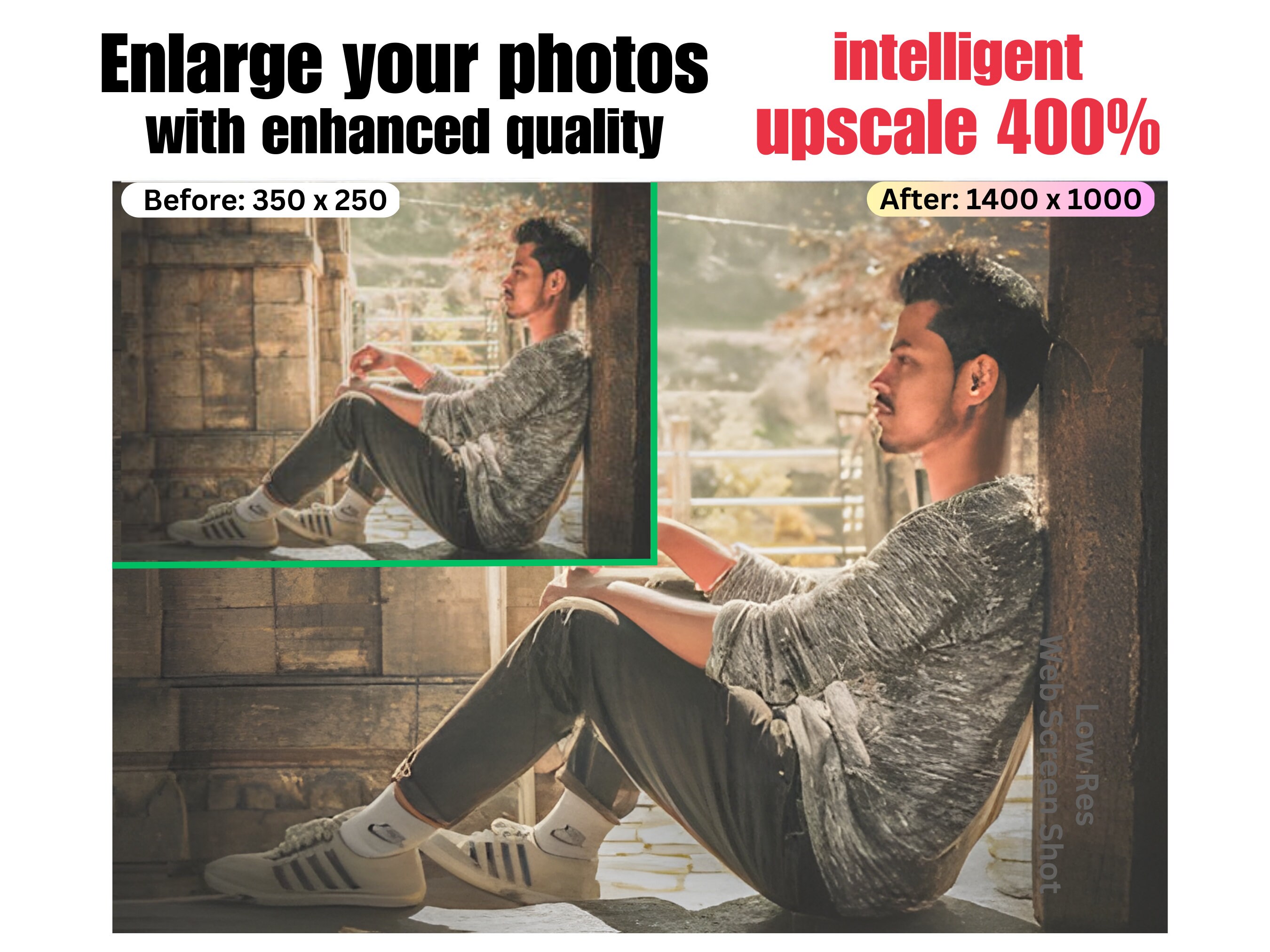 Image Upscaling | Upscale and Improve Photos, Sharpen Image, Resize ...