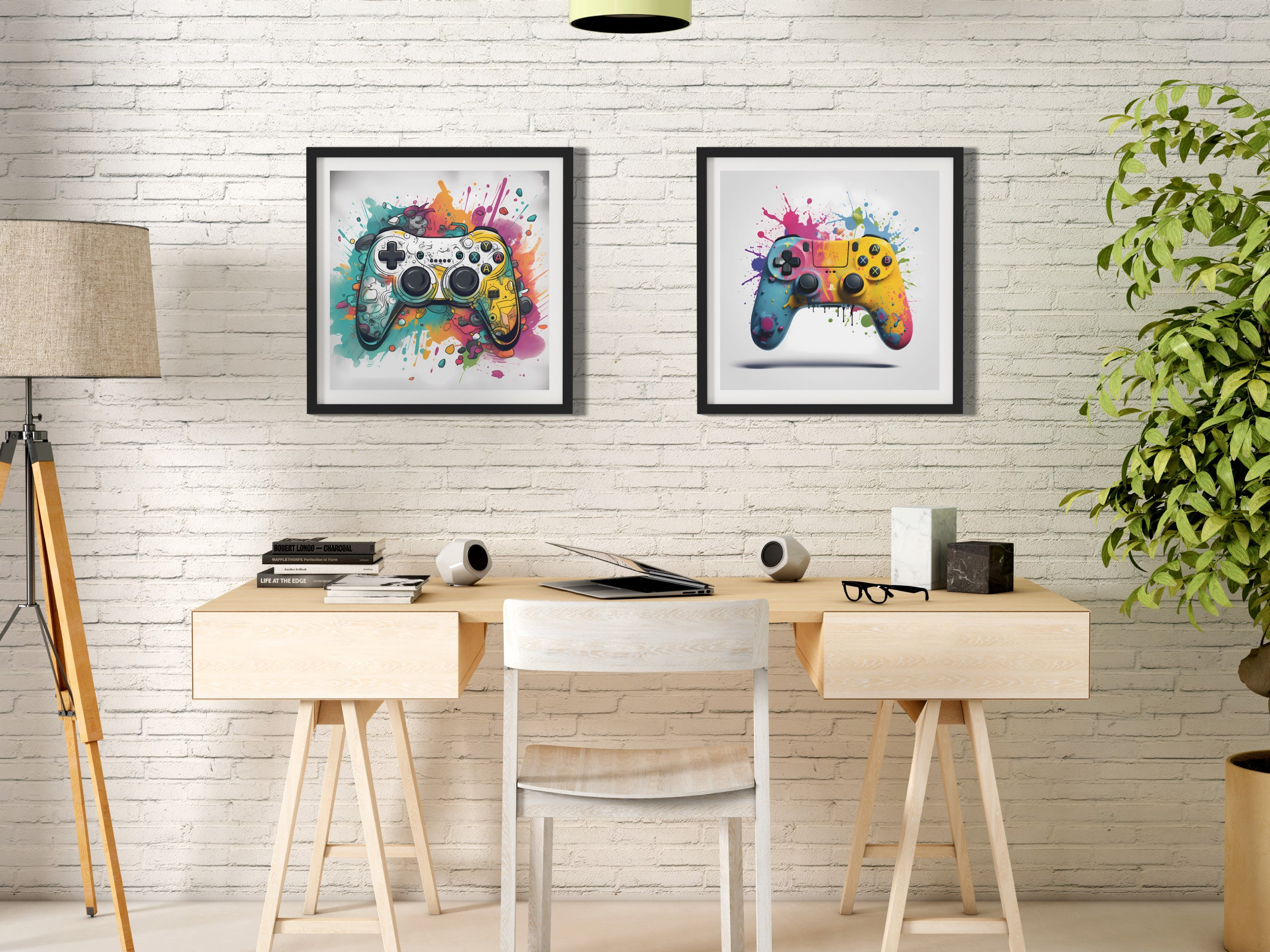 Set of 20 Cool Gaming Controller Wall Art #1 | Printable Video Game ...