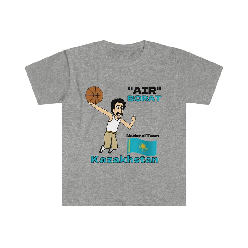 Borat - Air Borat Kazakhstan National Team Basketball T-shirt, Short ...