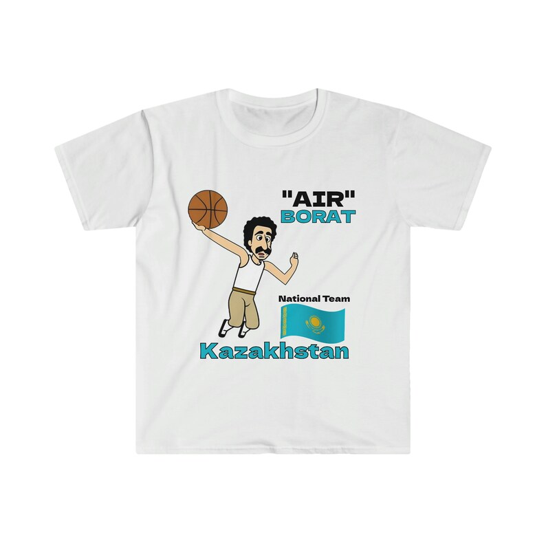 Borat - Air Borat Kazakhstan National Team Basketball T-shirt, Short ...