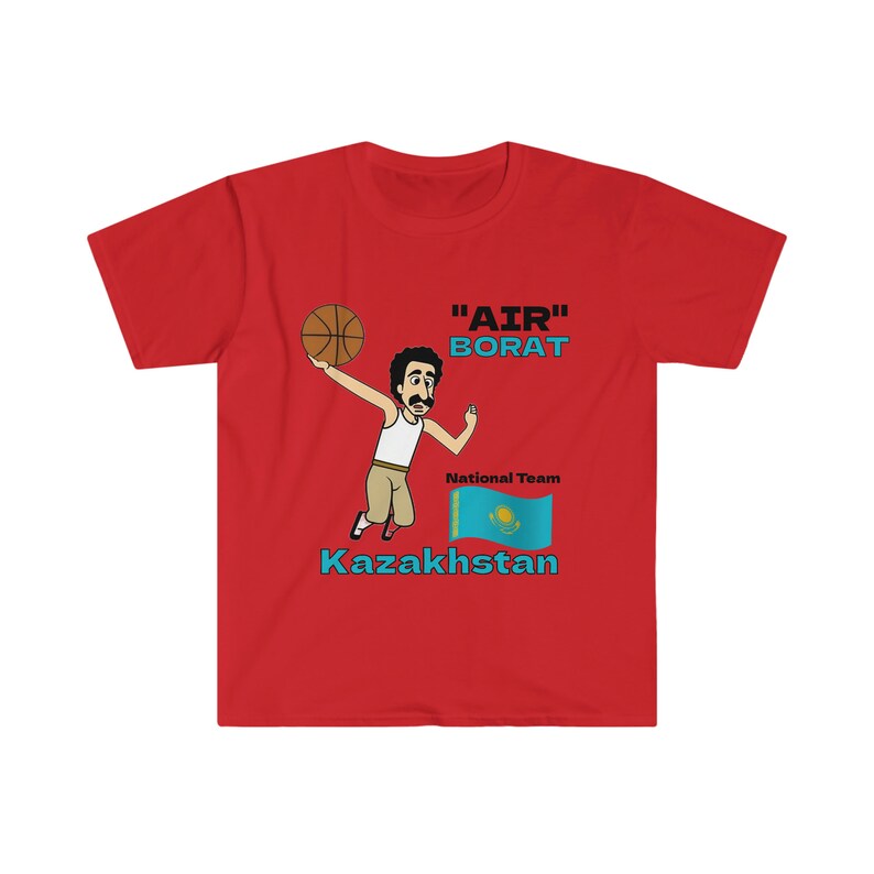 Borat - Air Borat Kazakhstan National Team Basketball T-shirt, Short ...