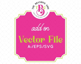 Vector File Add On - Etsy