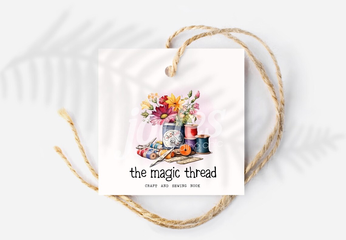 Sewing Logo, Craft Logo, Art Logo, Embroidery Logo, Stitching Logo ...