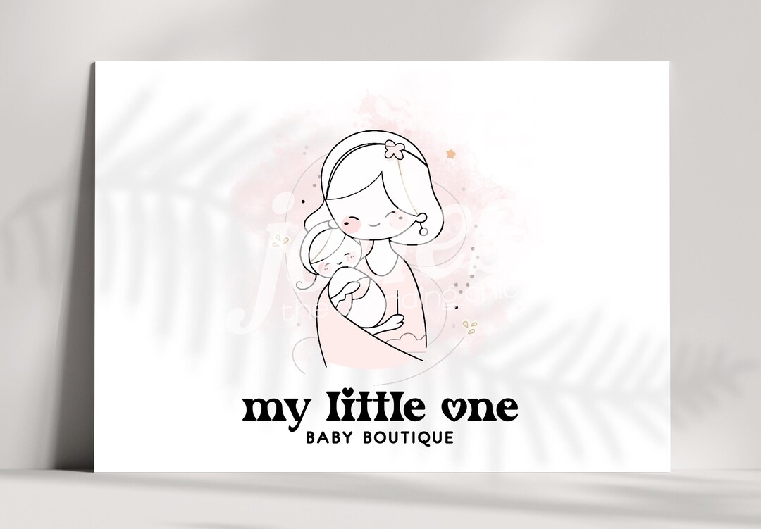 Baby Logo, Newborn Logo, Mother Logo, Boutique Logo, Nursery Logo ...