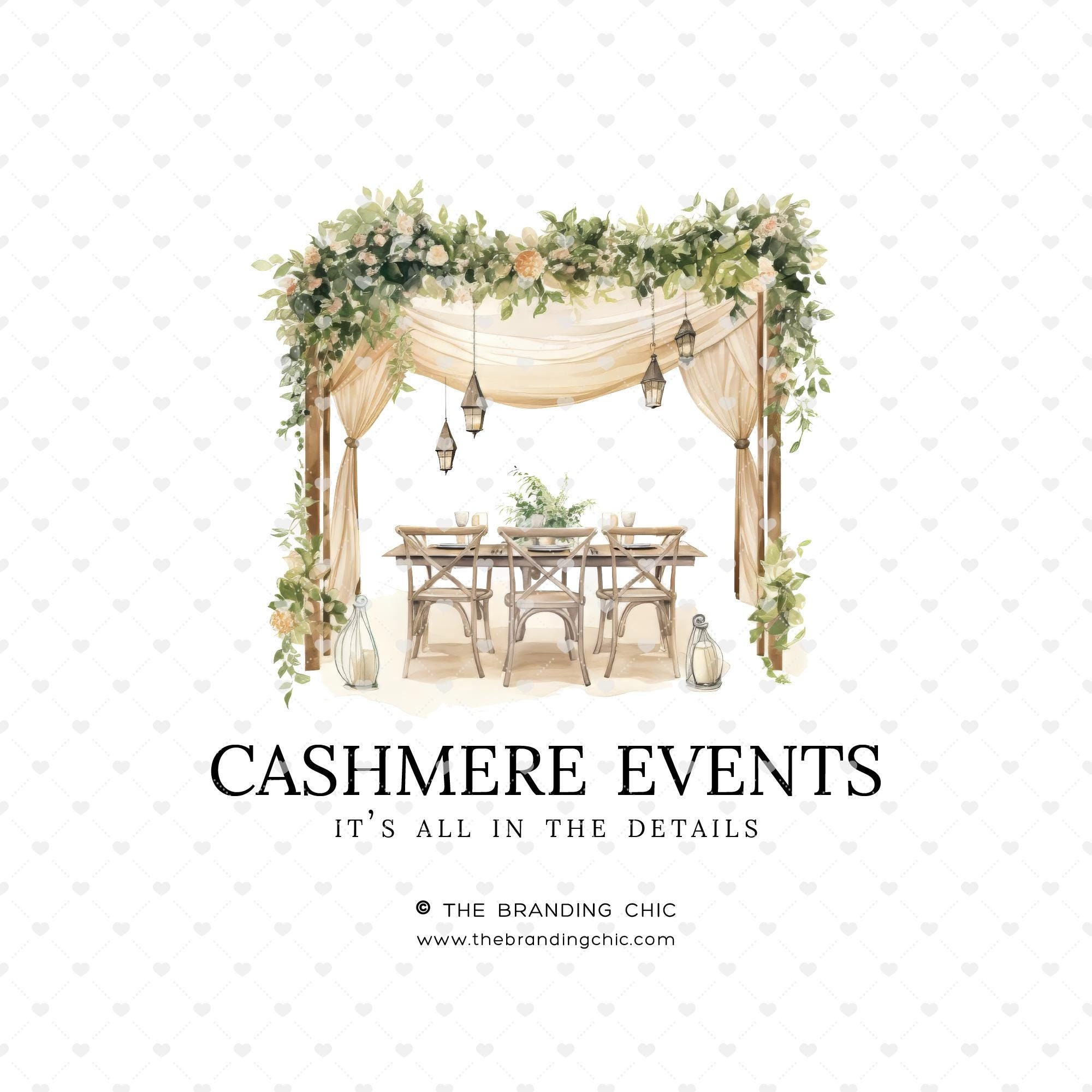 Events Logo, Love Logo, Planner Logo, Wedding Logo, Party Logo ...