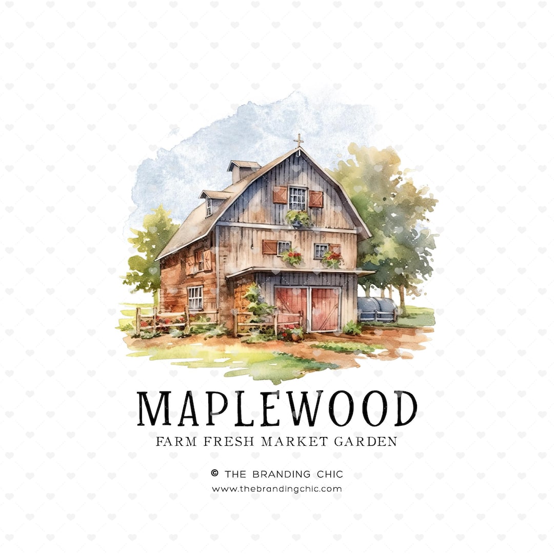 Farm Logo, Rustic Logo, Barn Logo, Farmhouse Logo, Country Logo, Ranch ...