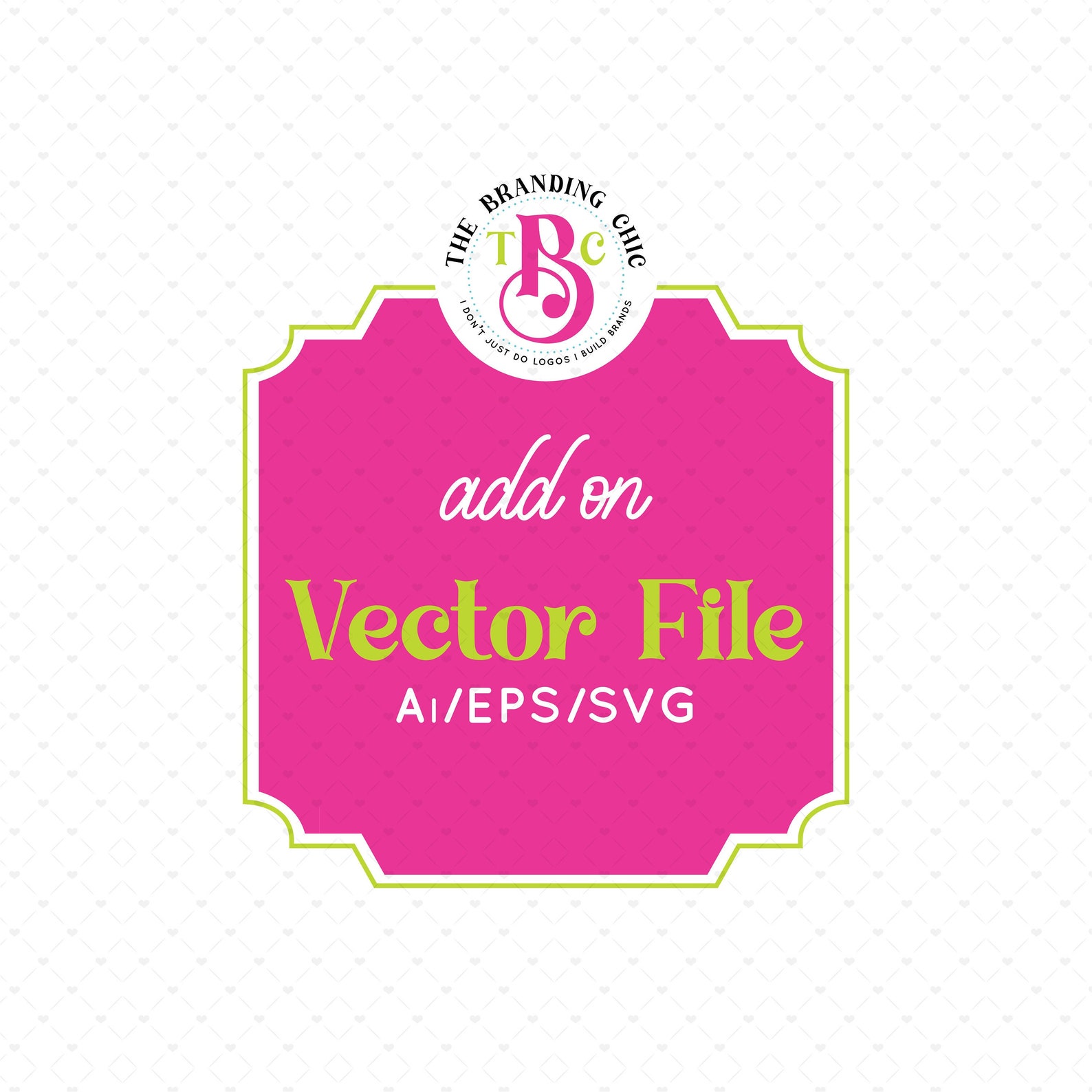 Vector File Add On - Etsy