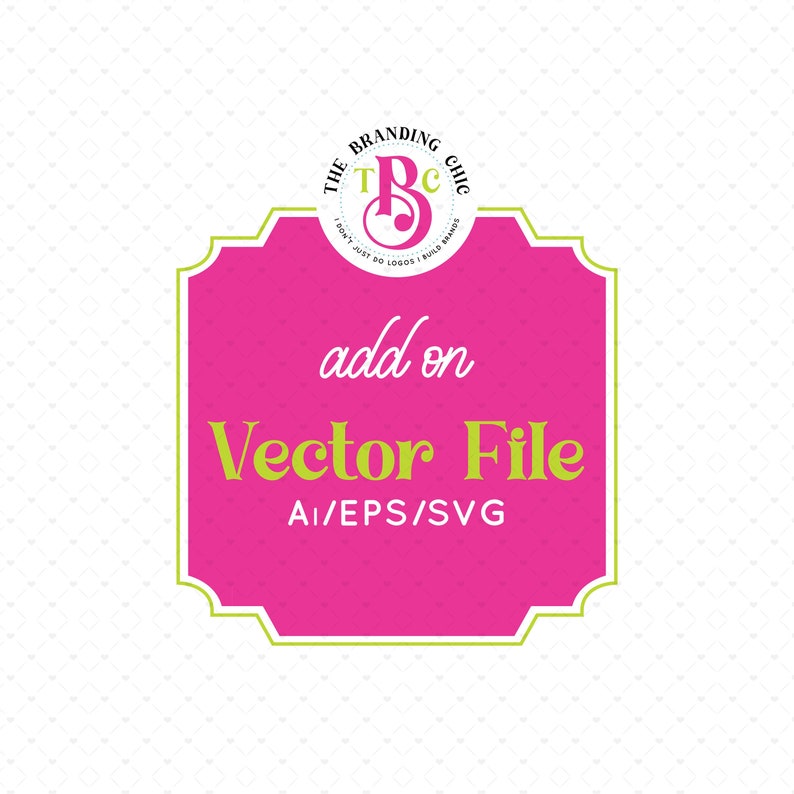 Vector File Add On - Etsy