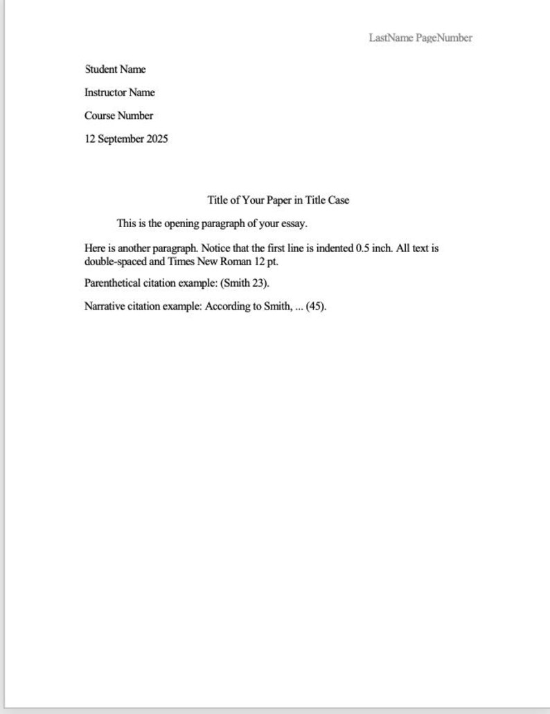 APA 7th Edition + MLA 9 + Chicago Template Bundle | College Essay ...