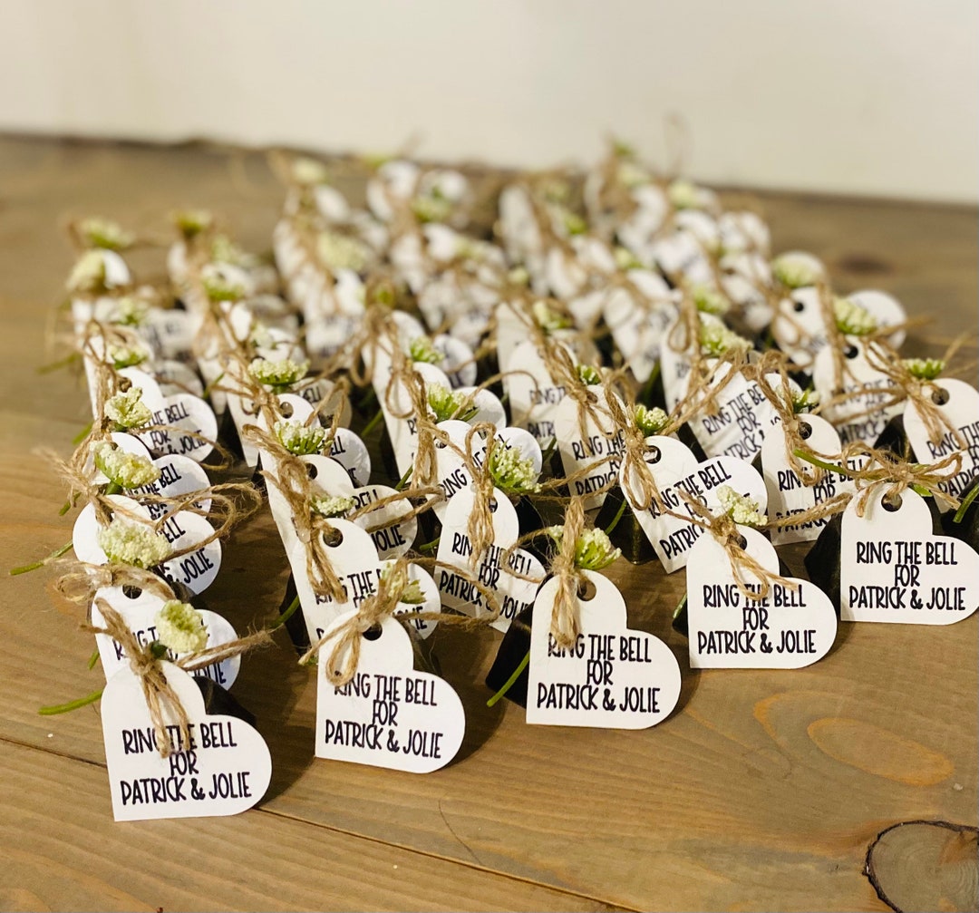 50 Personalized Ring the Bell and Wish Them Well Rustic Farm Country ...