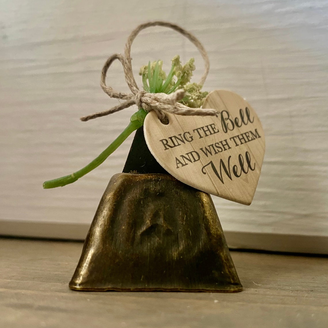 Set of 50 Ring the Bell and Wish Them Well Rustic Farm Country - Etsy